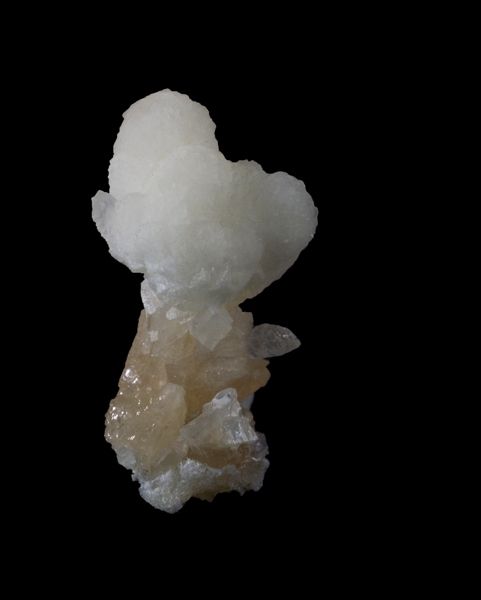 Aragonite on Calcite (old classic) Ed Bancroft Coll. | Copper Queen ...