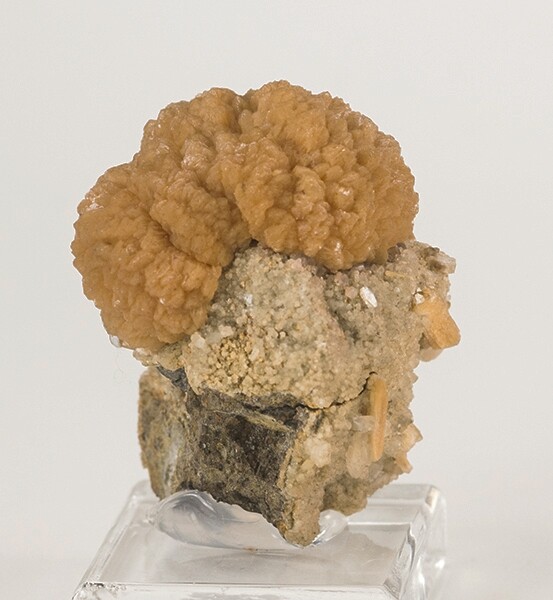 Stilbite w/ Calcite | Houdaille Quarry, Little Falls, Passaic Co., New ...