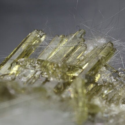 "Byssolite" with Epidote (ex Obodda) | Alchuri, Shigar Valley ...