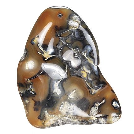 Agate | Yellowstone River in southeastern Montana