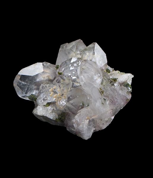Epidote & Quartz | Jinkouhe District, Leshan Prefect., Sichuan Prov., China
