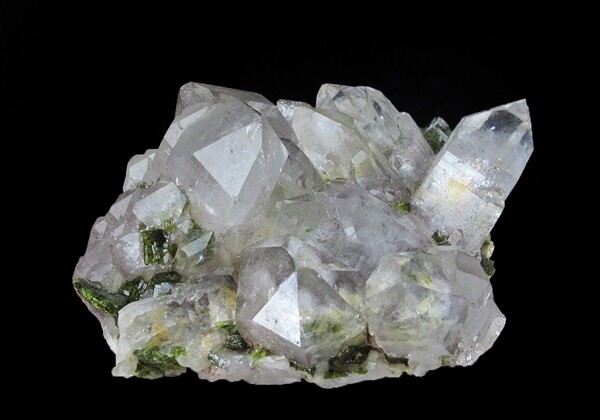 Epidote & Quartz | Jinkouhe District, Leshan Prefect., Sichuan Prov., China