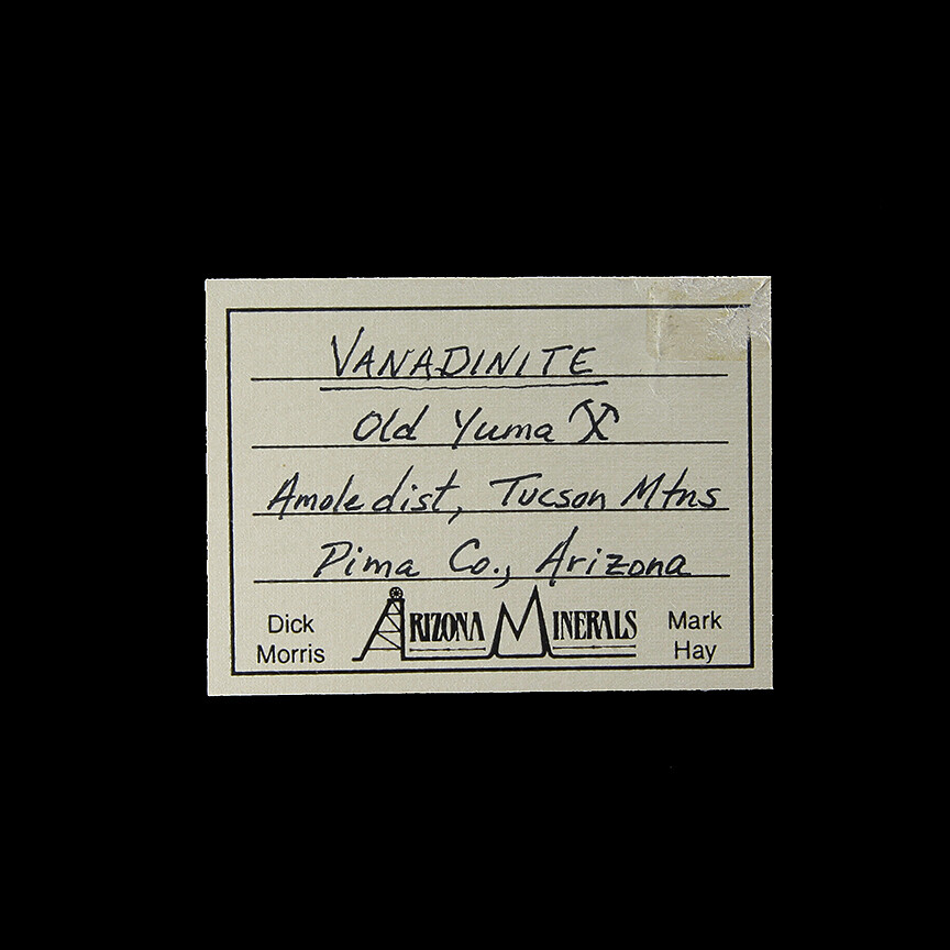 Vanadinite (ex George Godas Collection) (Illustrated in the ...