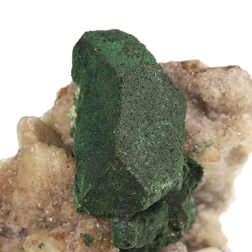 Malachite after Cuprite (classic material) (ex Franceso Bedogne ...
