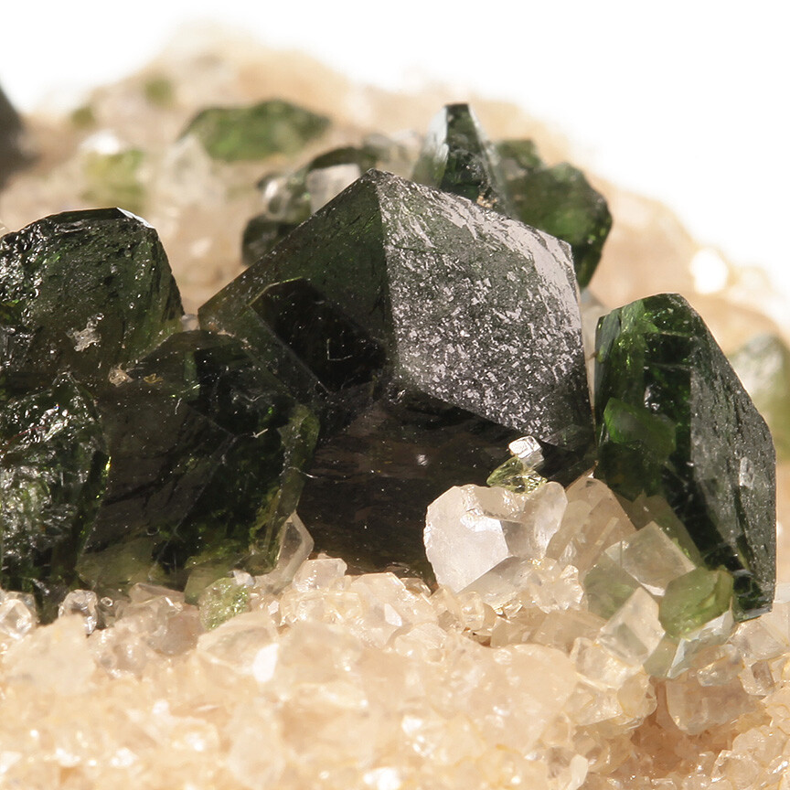 Uvite Tourmaline with Magnesite (ex Rolando Gioia Collection) | Brumado ...