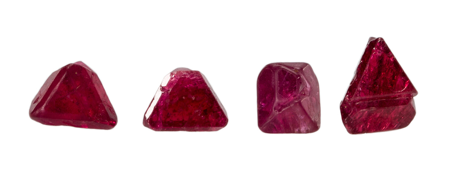 Gem Ruby Spinel xls incl. 2 macle-twins | Mogok, Mandalay Region, Myanmar