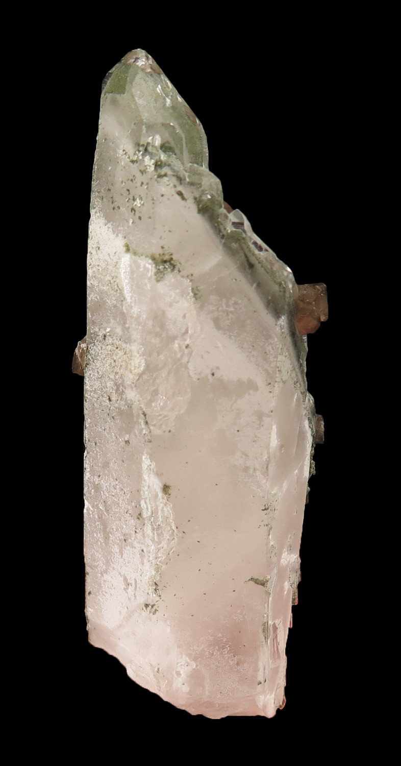 Scheelite & Chamosite on Quartz (rare combo) | Yaogangxian Mine ...