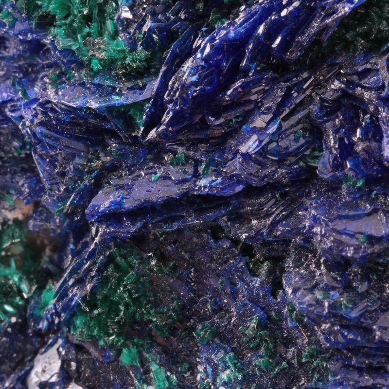 Linarite with Brochantite | Goulmima, Goulmima Cercle, Errachidia ...