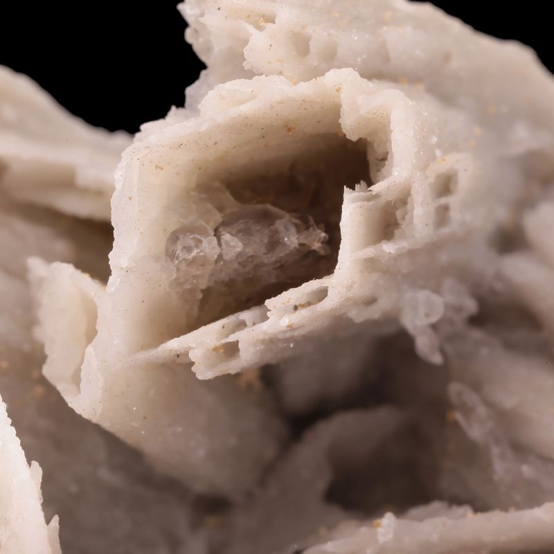 Quartz ''casts'' after Glauberite | Houdaille Quarry, Little Falls ...