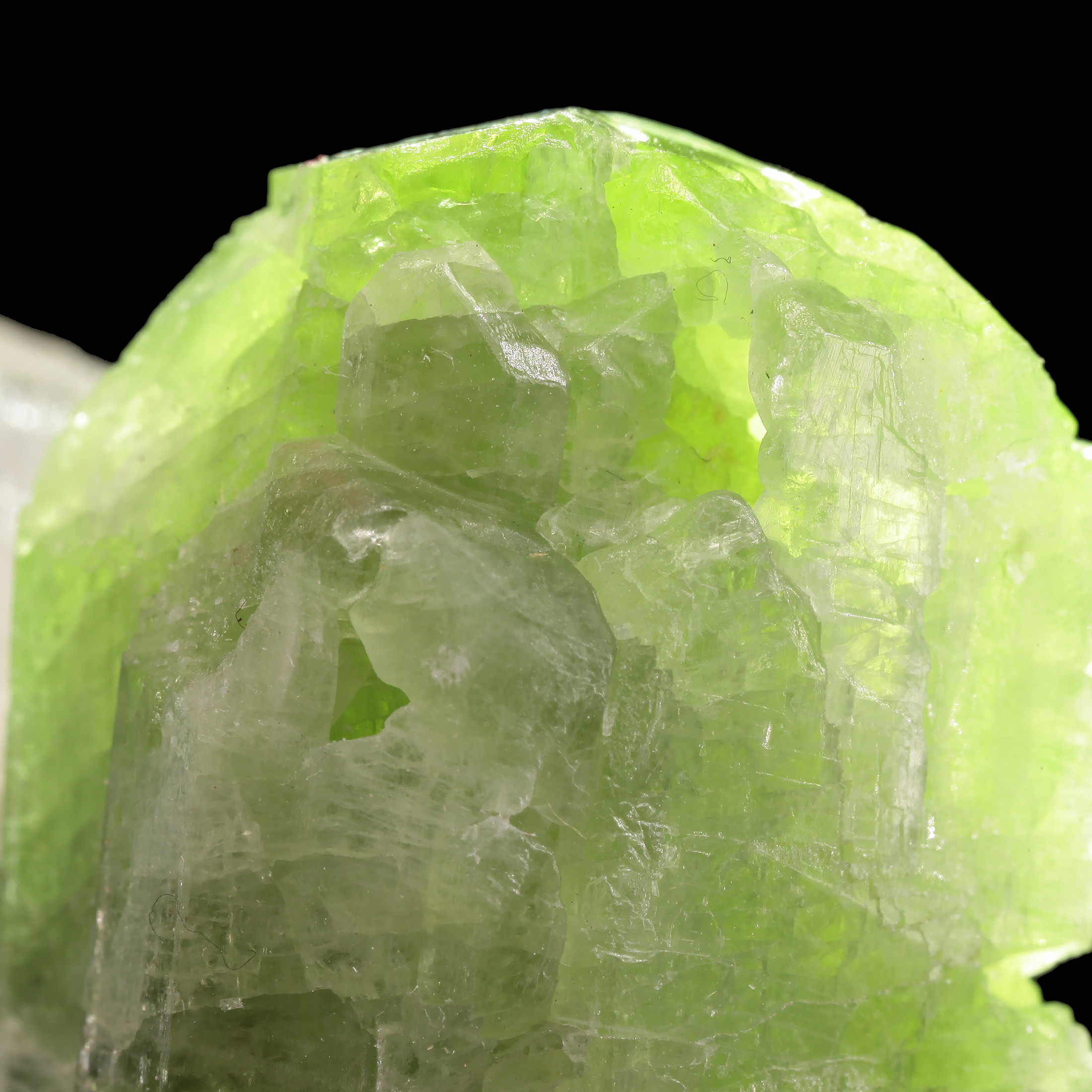 Diopside on marble | Jungaluk, Sar-e-Sang, Kuran wa Munjan District ...