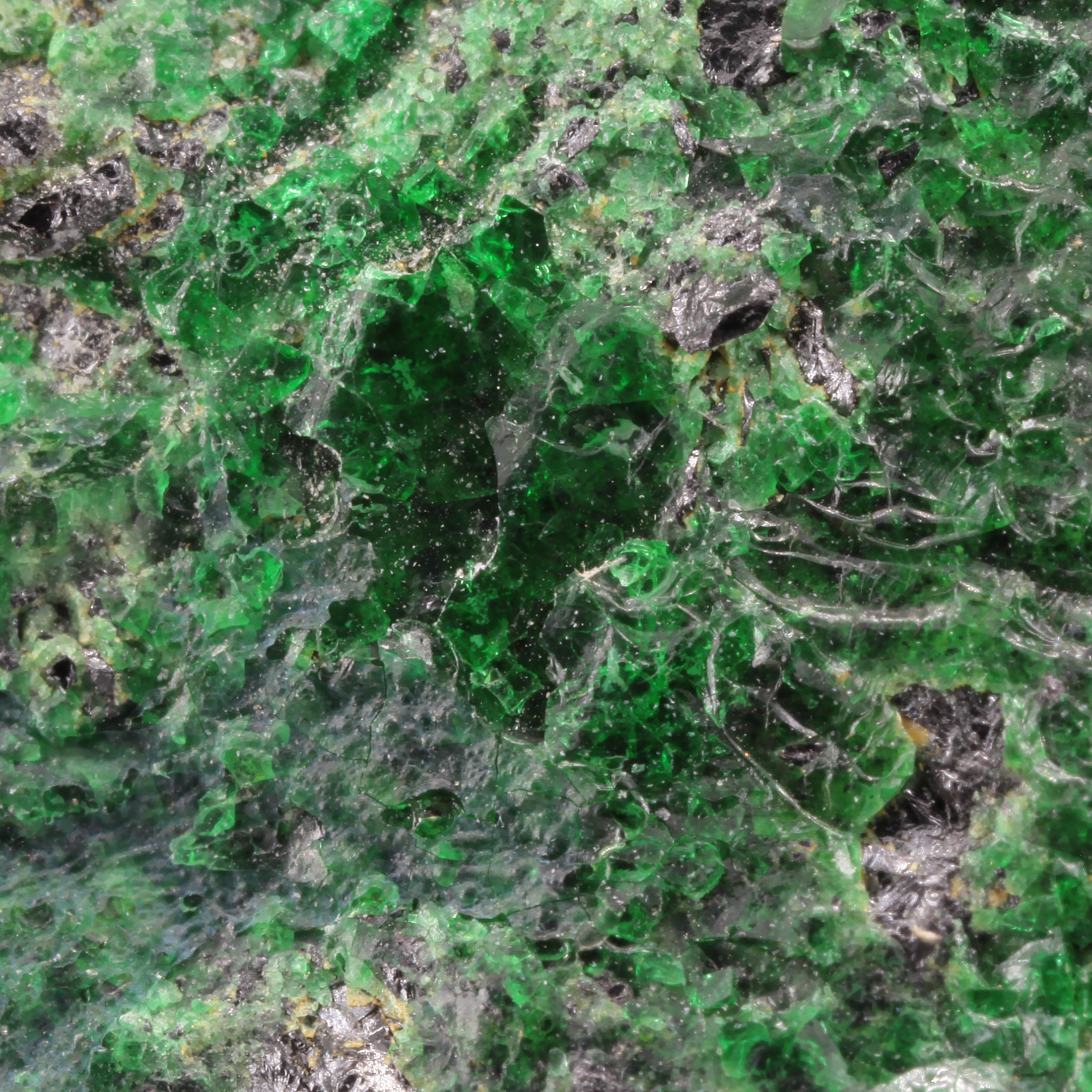 Zaratite (possibly Gaspéite) | Wood's Chrome Mine, Texas, Little ...