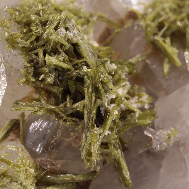 Epidote with Quartz | Teeter Quarry, Cumberland Township, Adams Co ...