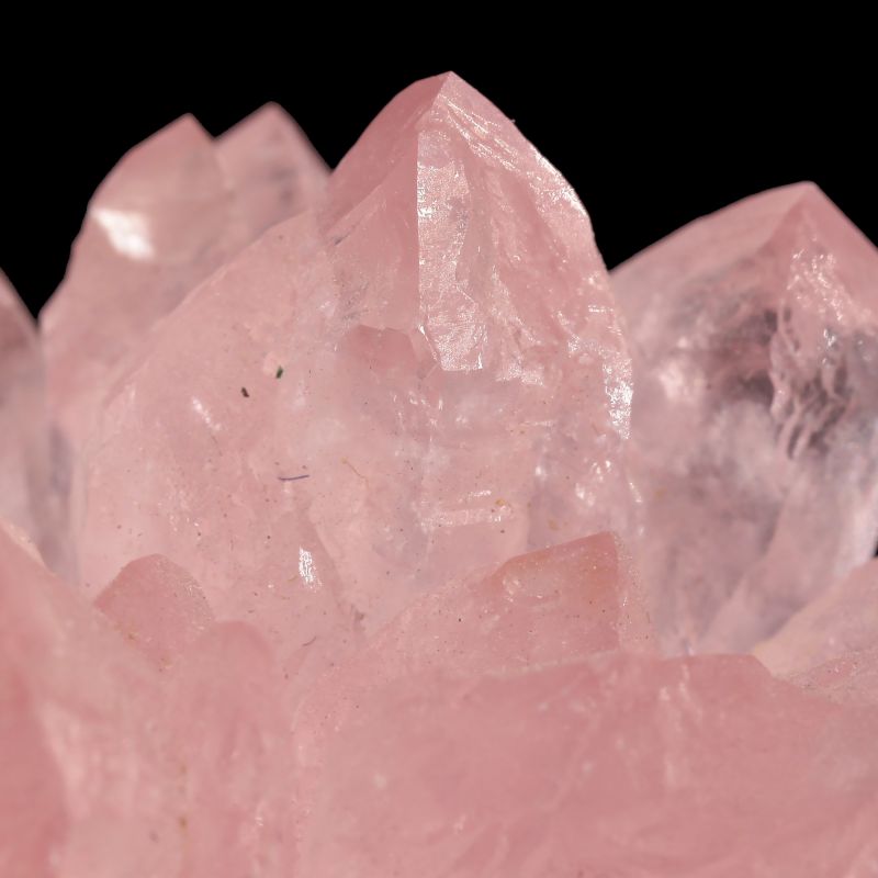 Quartz var: Rose Quartz (fine quality) | Governador Valadares, Minas ...