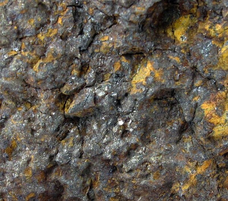 Native Iron (Type Locality) - rare terrestrial element | Disko Island ...