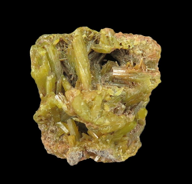 Pyromorphite (Type Locality) | Heilige Dreifaltigkeit Mine, Zschopau ...