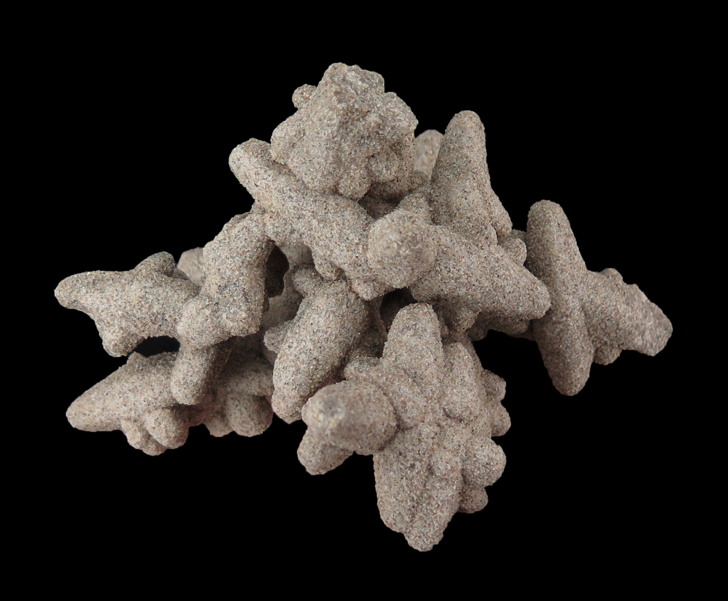 Sand-included Calcite crystals | Sand Calcite locality, Lake Havasu ...