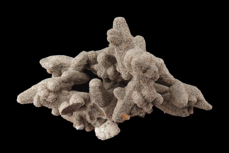 Sand-included Calcite crystals | Sand Calcite locality, Lake Havasu ...