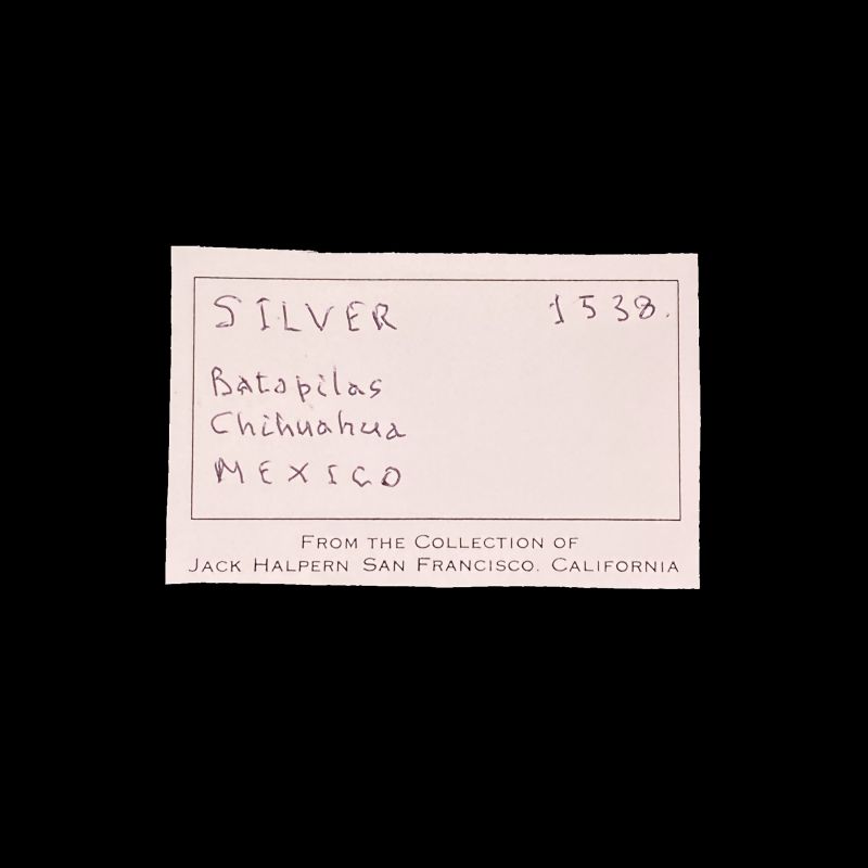 Silver | Batopilas, Andres del Rio Dist., Mun. de Batopilas, Chihuahua ...