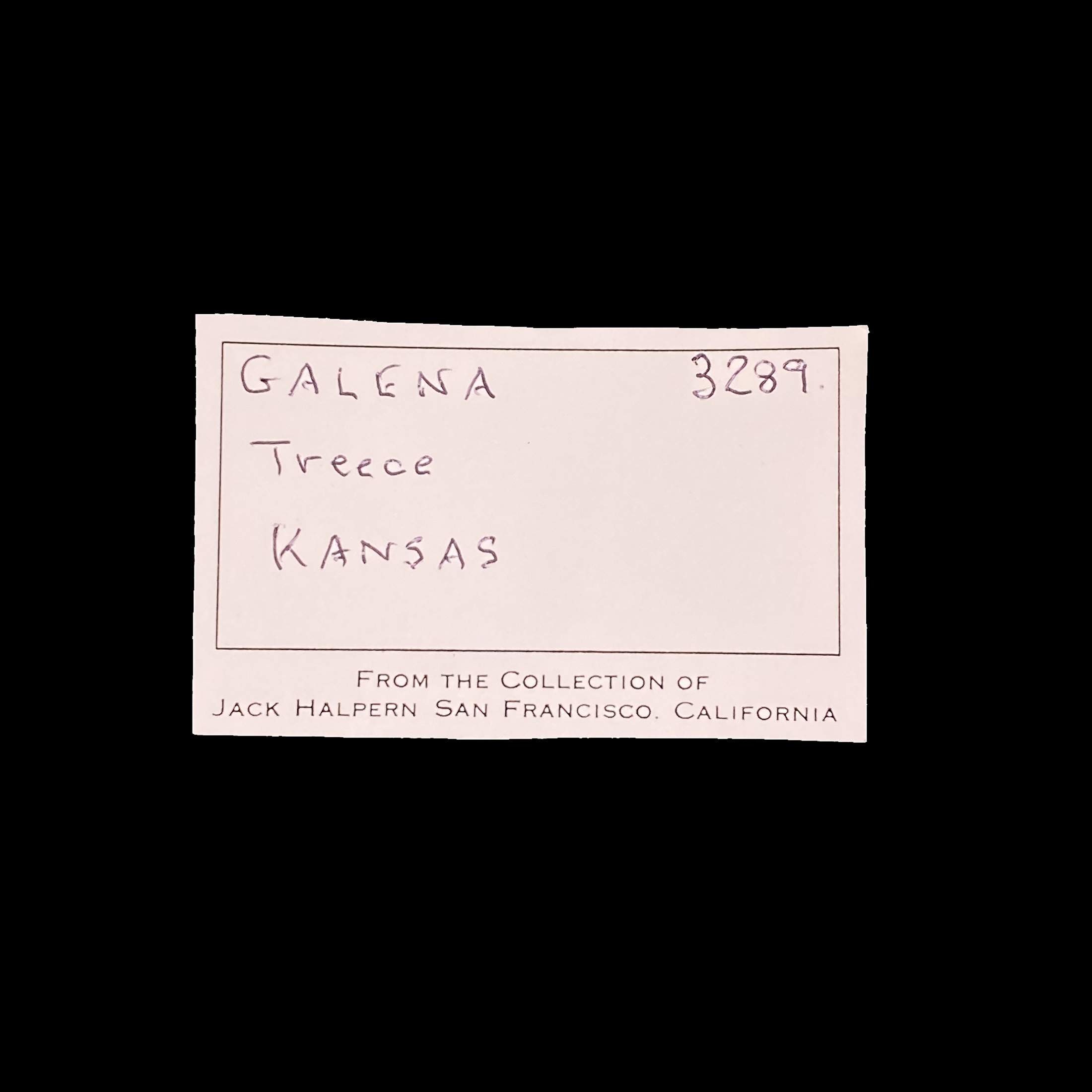 Galena (octahedral) | Treece, Cherokee Co., Kansas, USA