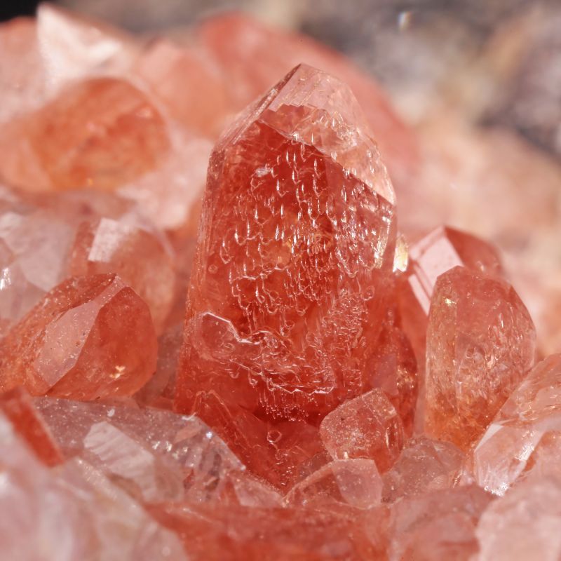 Rhodochrosite with Quartz | Uchucchacua Mine, Oyon Province, Lima ...
