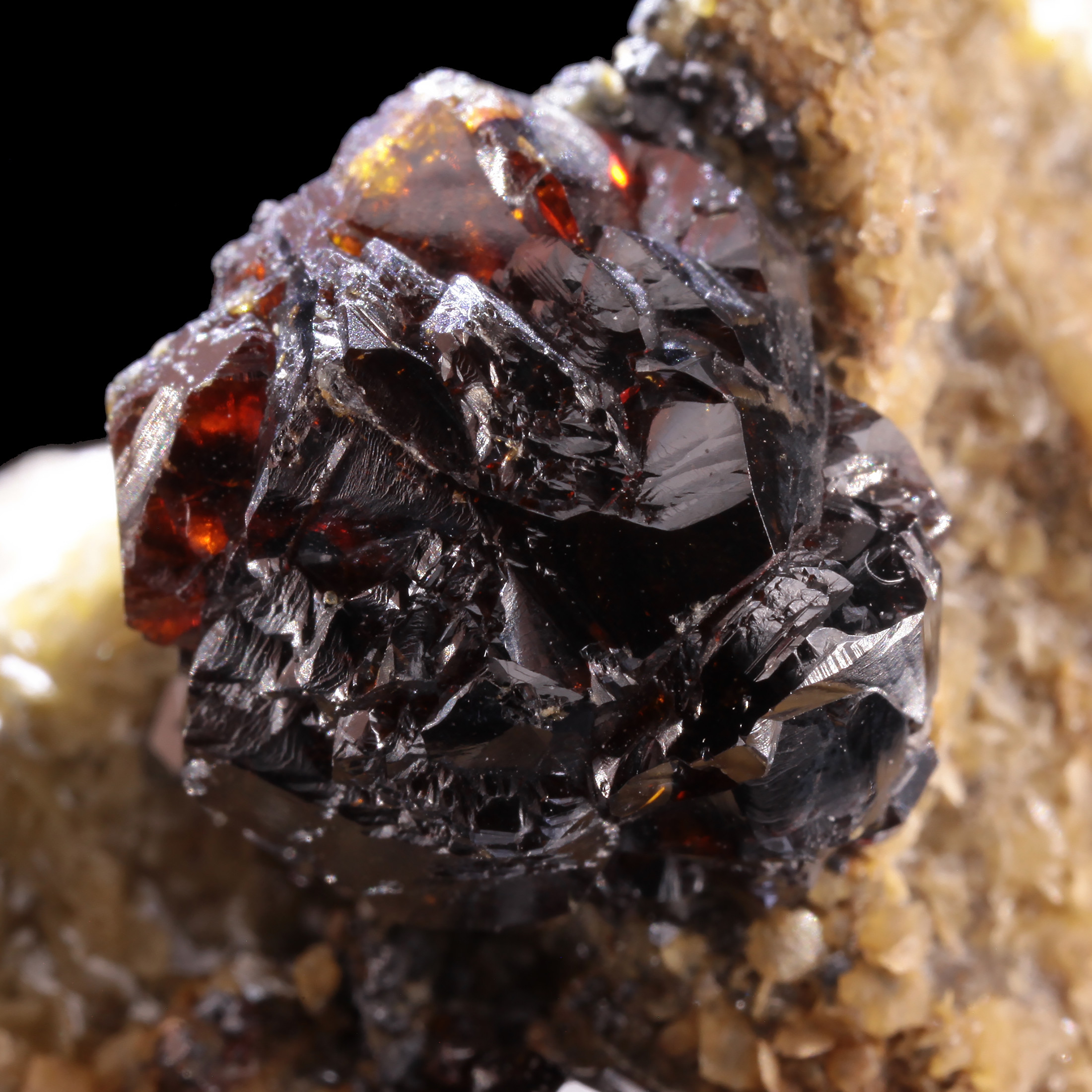 Sphalerite (rare locality specimen) | Georg Mine, Willroth ...