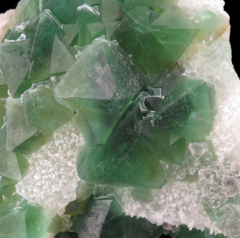 Fluorite on Quartz | Yiwu, Jinhua, Zhejiang, China