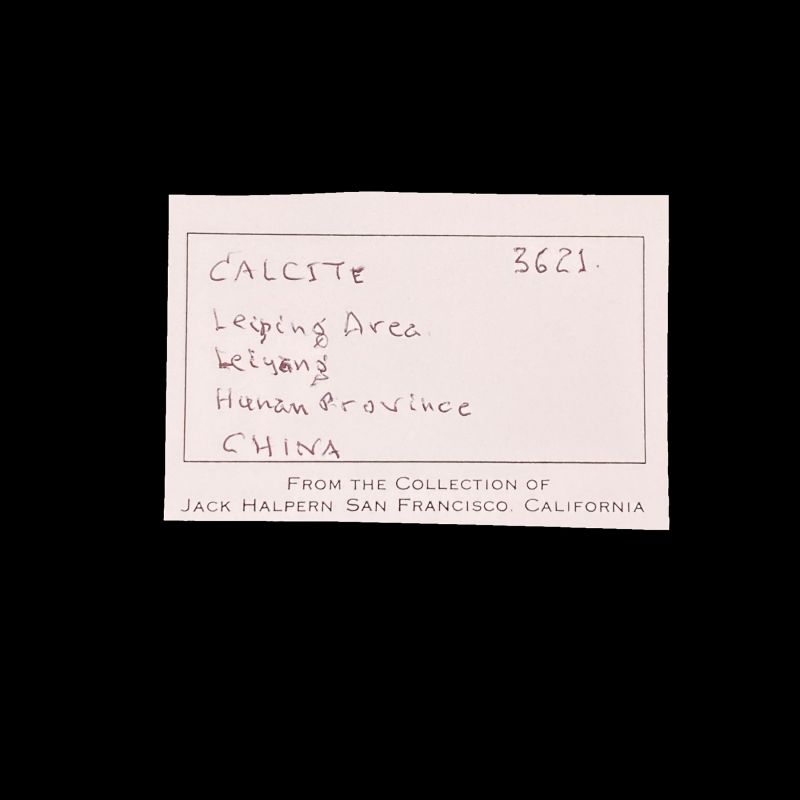 Calcite (''phantom'' crystals) | Leiping Mine, Leiping, Guiyang Co ...