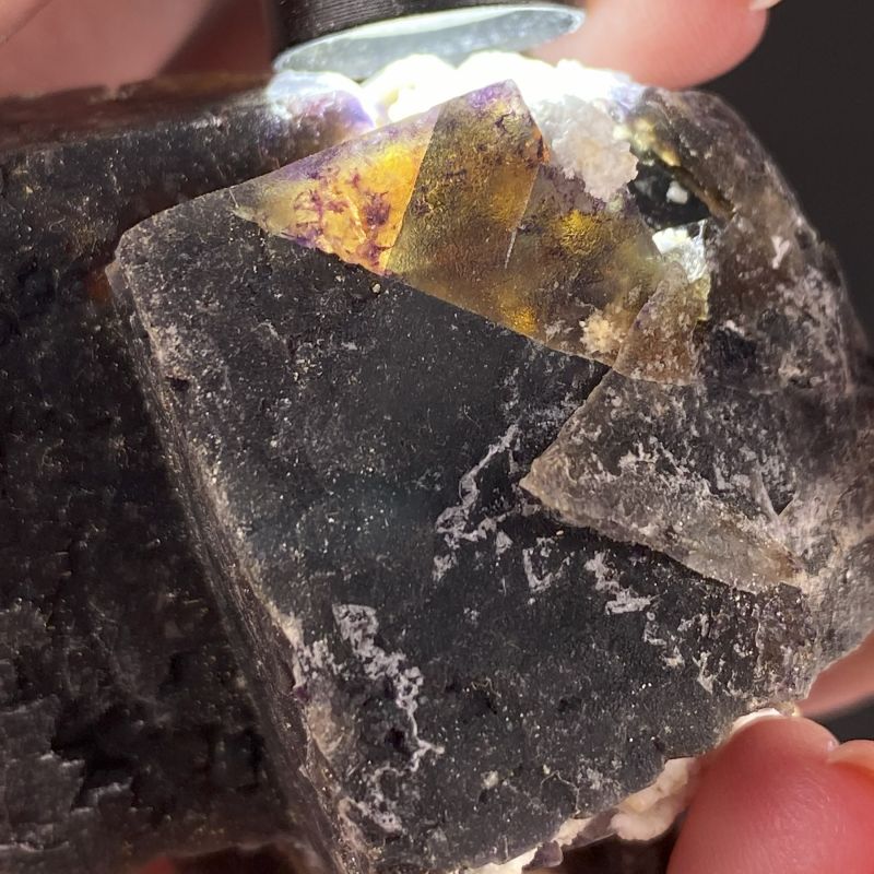 Fluorite (multi-color) | Erongo Mountains, Karibib, Erongo Region, Namibia