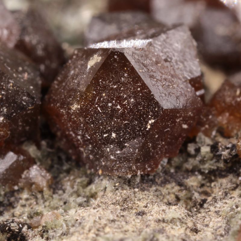 Andradite Garnet (RARE Chinese locality) | Jianshan Fe deposit ...