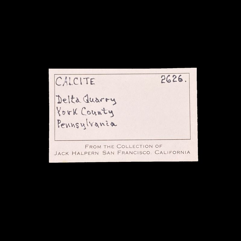 Calcite (classic material) | York Building Supply Quarry, York, York Co ...