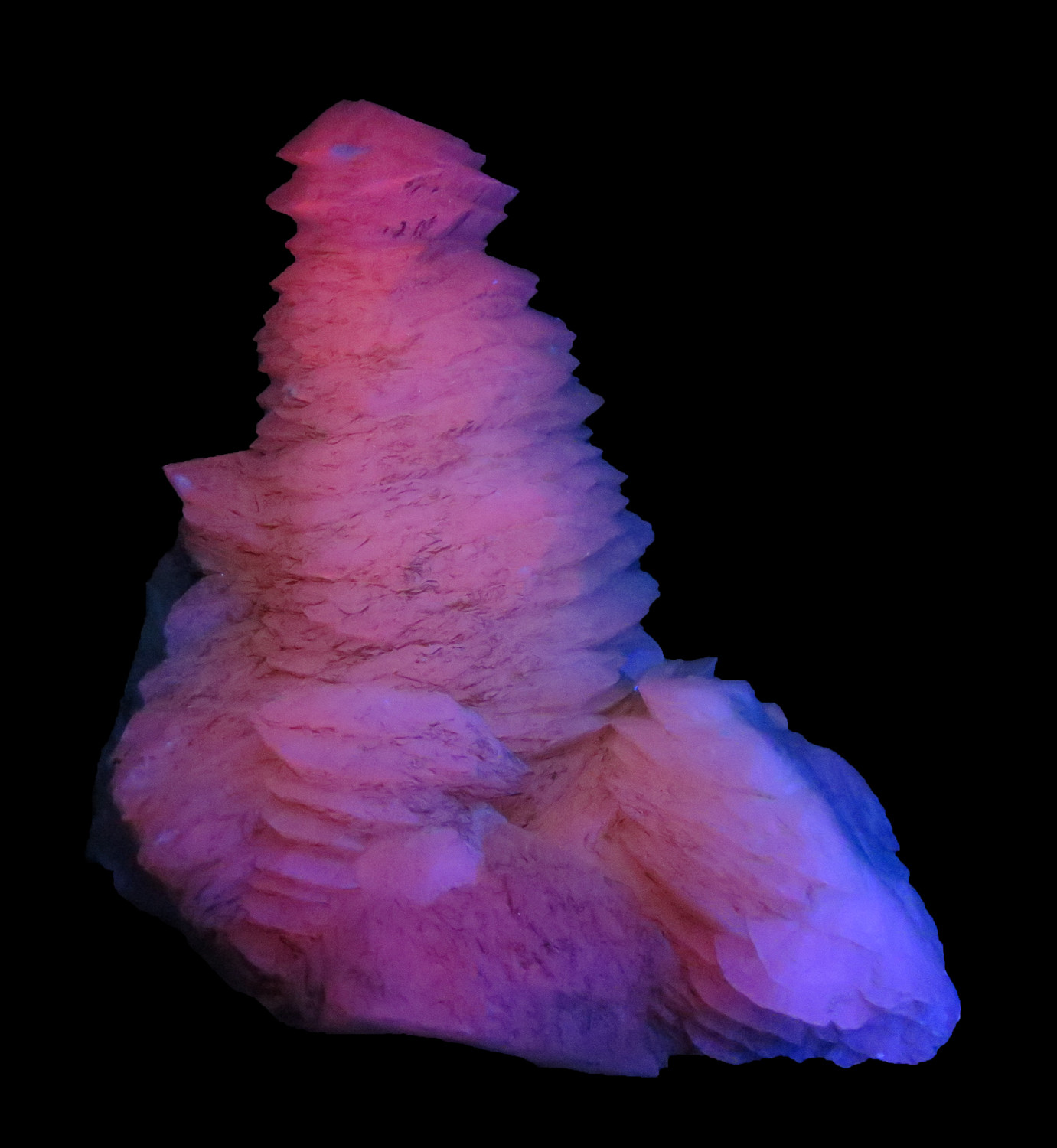 large Calcite (2 generations) - fluorescent | Cumberland, England, UK