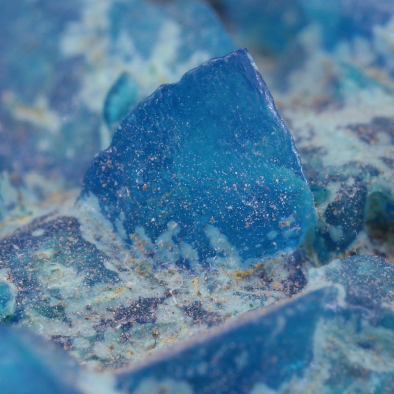 Chalcanthite | Planet Mine, Planet Mine group, Planet, Santa Maria ...
