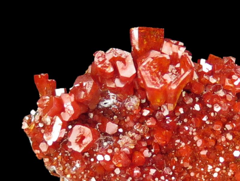 Vanadinite | North Geronimo Mine, La Paz Co., Arizona, USA
