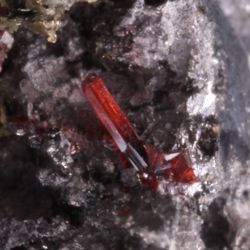 Proustite with Polybasite and Xanthoconite | Imiter Mine, Imiter ...