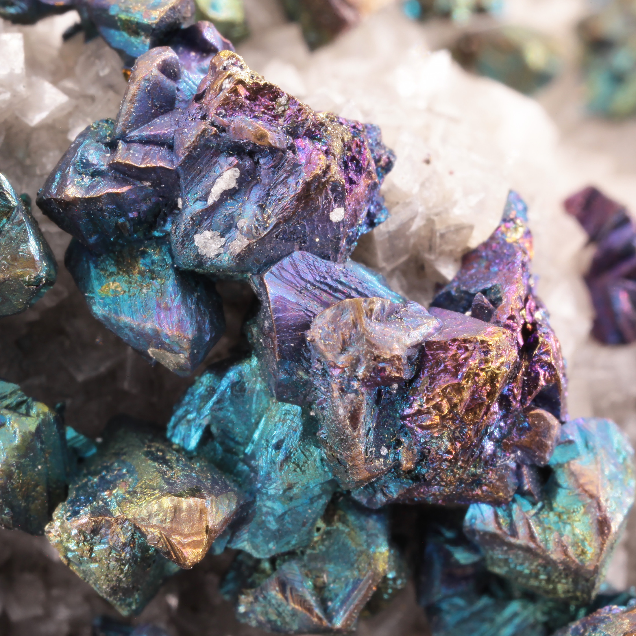 Chalcopyrite (iridescent) | Sweetwater Mine, Ellington, Reynolds Co ...
