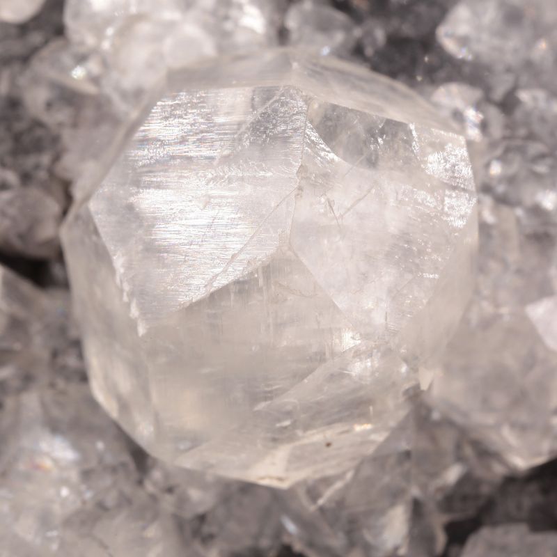 Calcite (pseudo-pyritohedral) (fluorescent) | Chenzhou, Hunan, China