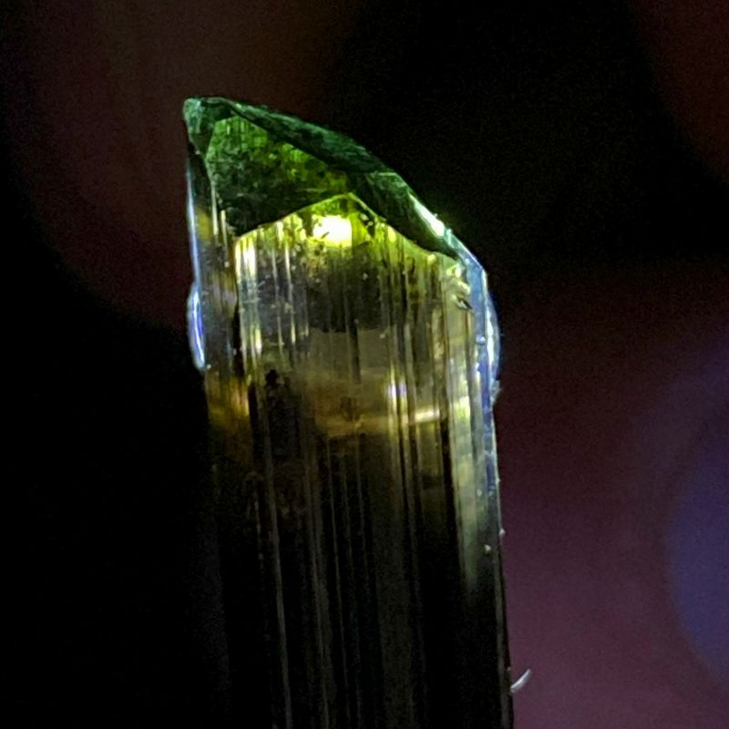 Dravite Tourmaline (Vanadium-bearing) (unique coloring) | Landanai ...