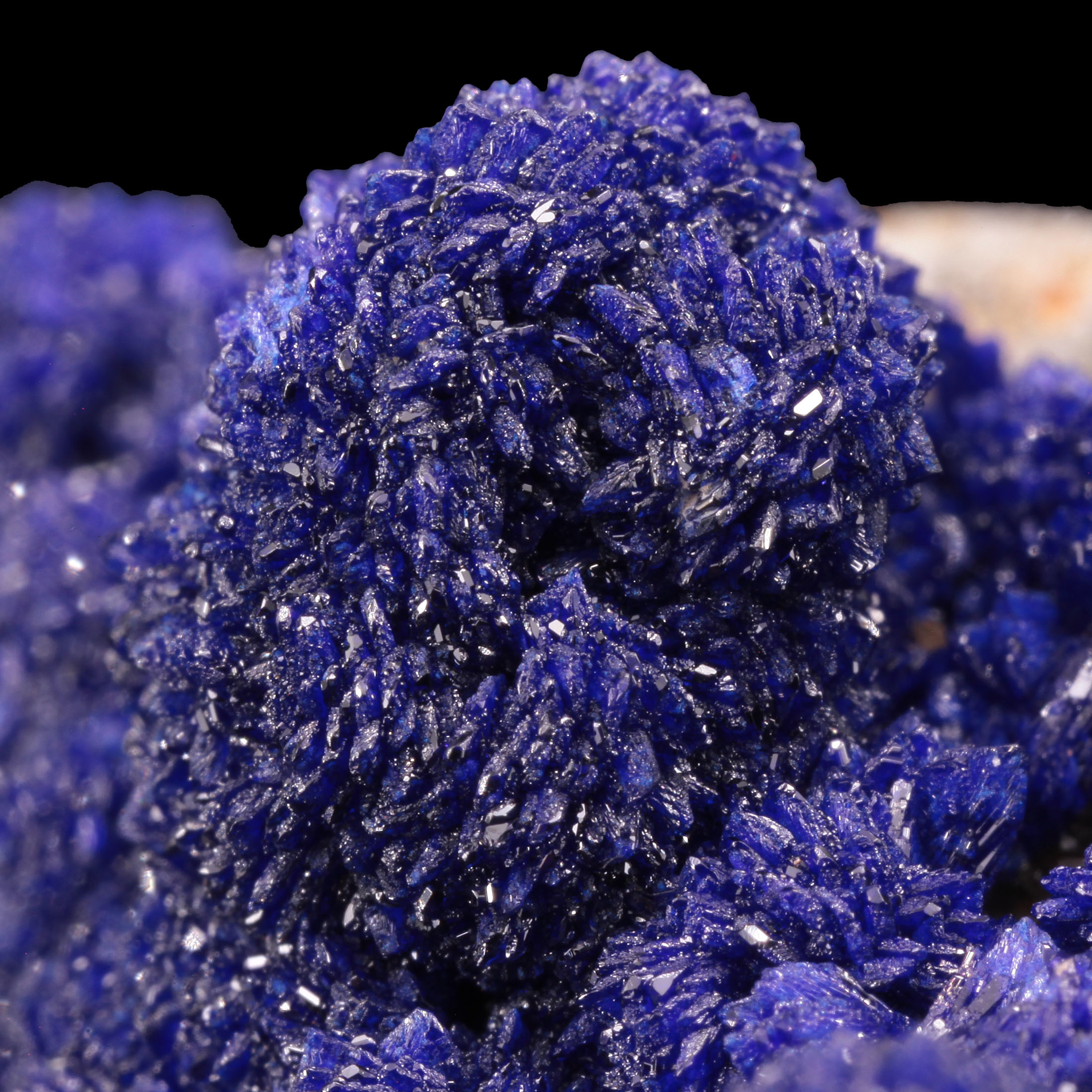 Azurite on Smithsonite (rare locality specimen) | Yanga Koubenza ...