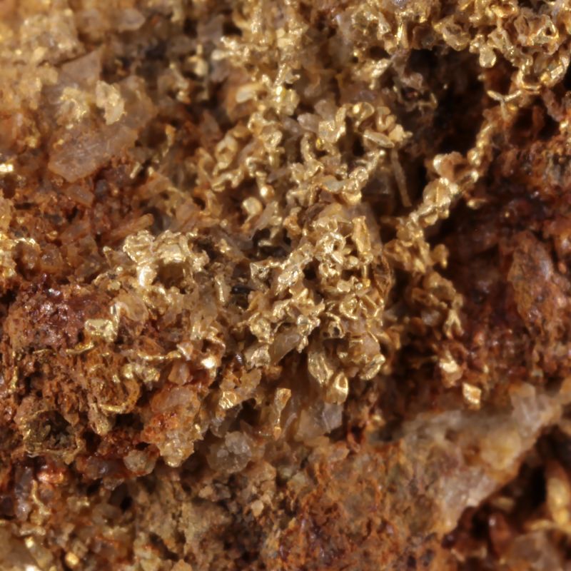 Gold | Olinghouse Mine, Pah Rah Range, Washoe Co., Nevada, USA