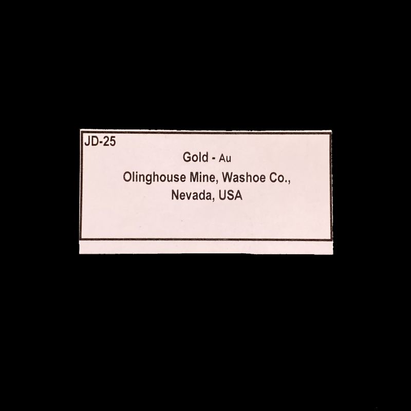 Gold | Olinghouse Mine, Pah Rah Range, Washoe Co., Nevada, USA