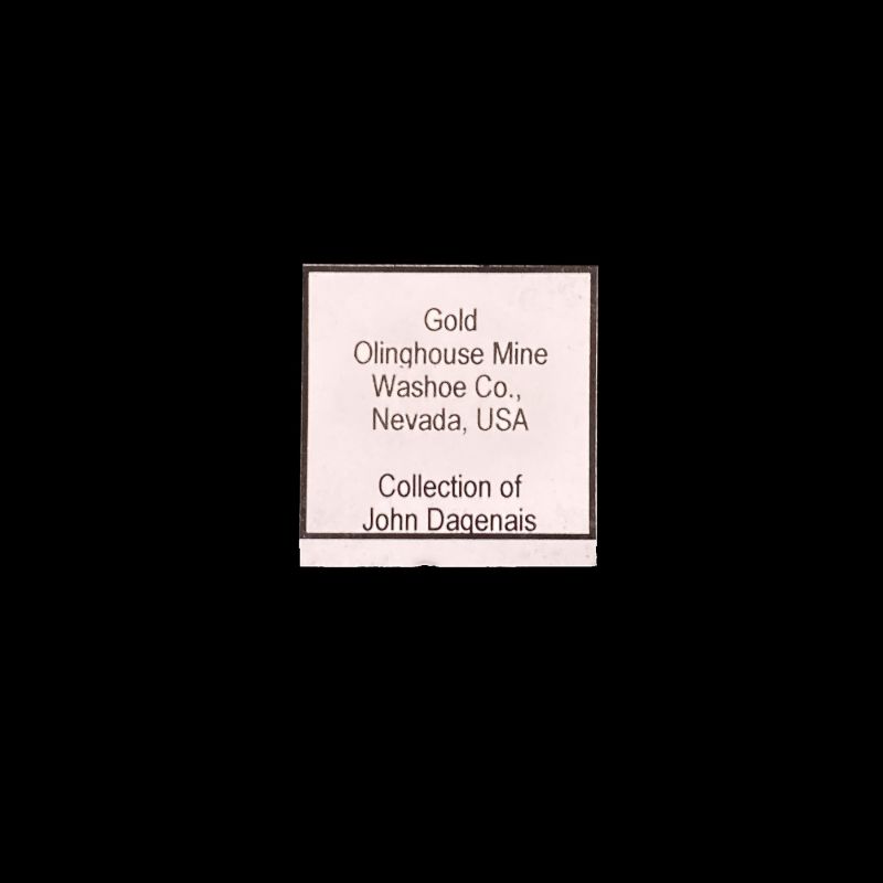 Gold | Olinghouse Mine, Pah Rah Range, Washoe Co., Nevada, USA