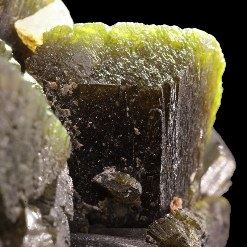 Prehnite on Epidote | Djouga Diggings, Bendougou, Diakon ...